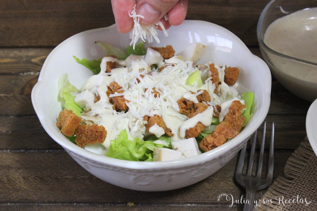JULIA Y SUS RECETAS: Ensalada César