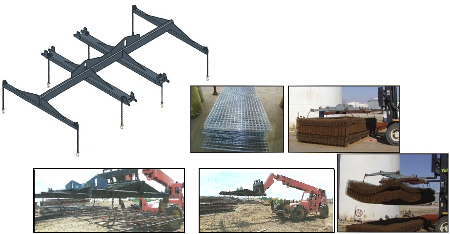 Interstate 80 Forklift: WIRE MESH HANDLER