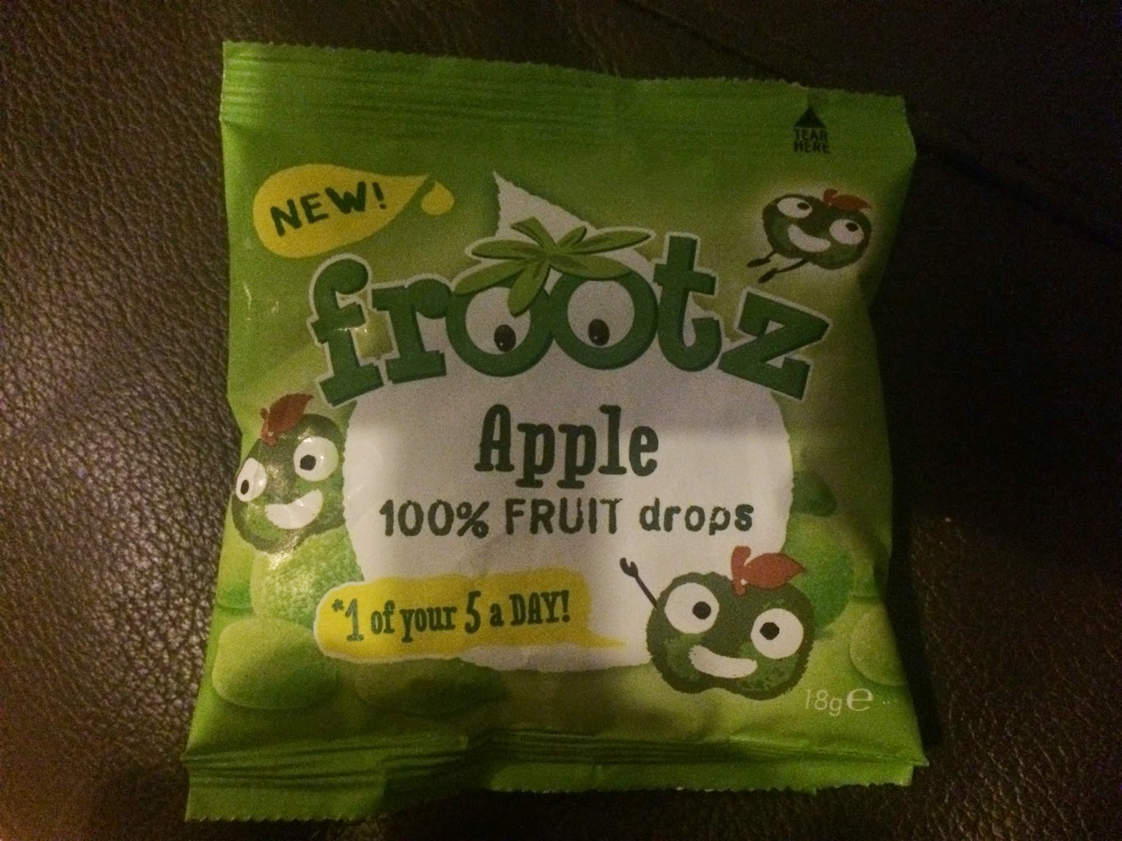 A Review A Day: Today's Review: Frootz Apple Drops