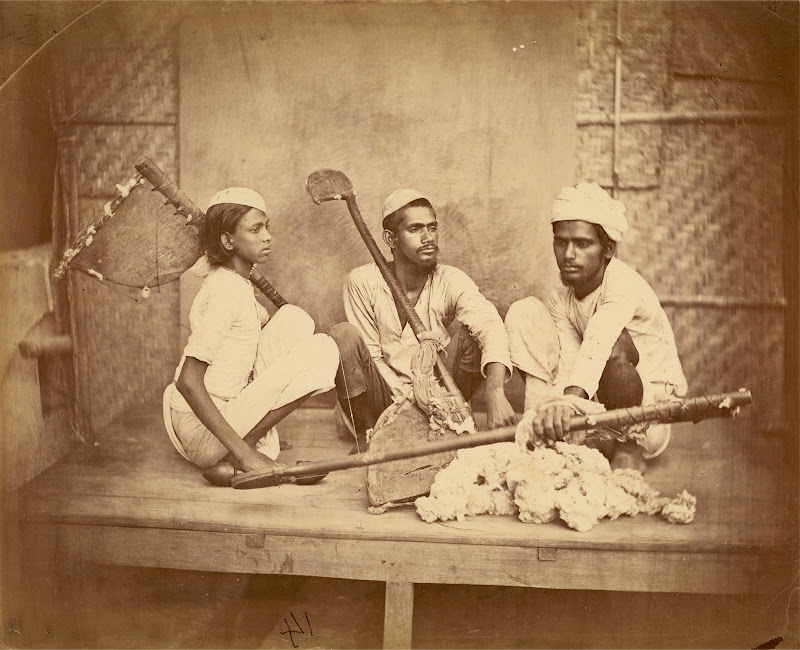 Dhuniya, Muslim Cotton Carders with their Instruments - Eastern Bengal ...