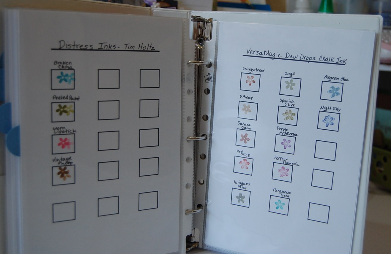 Joyfully Made Designs: Samples Binder