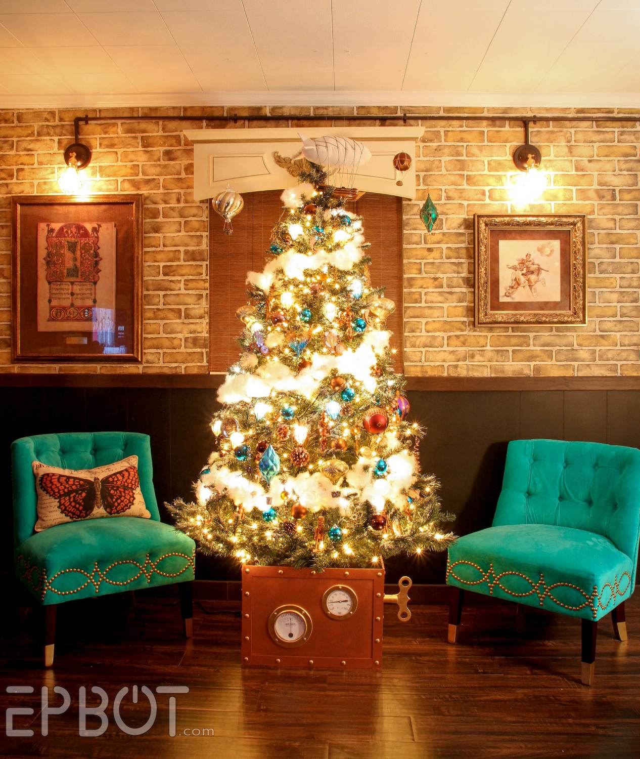EPBOT: And Now... The New Steampunk Christmas Tree!