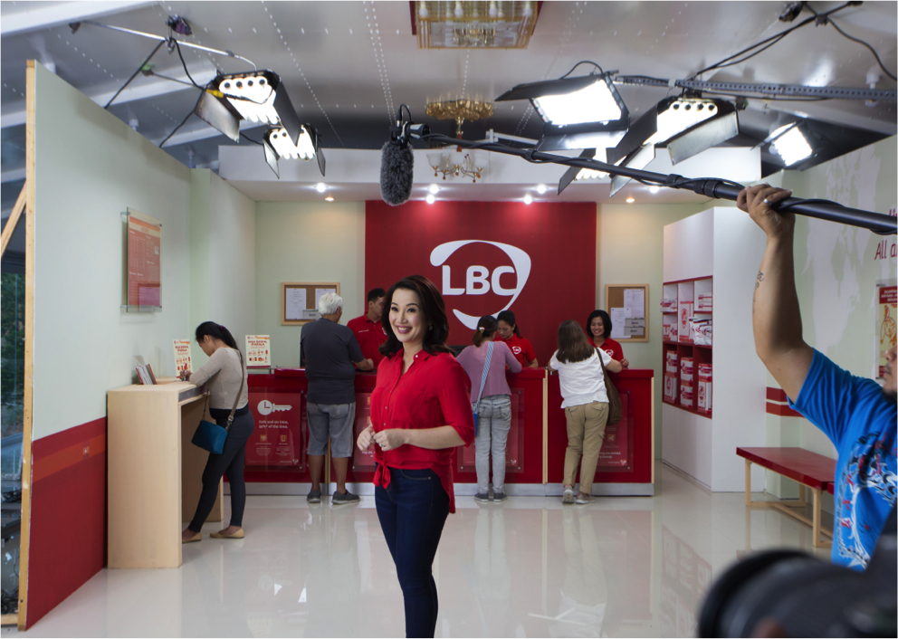 A behind the scenes look at the latest LBC TV commercial - Aming Ligaya ...