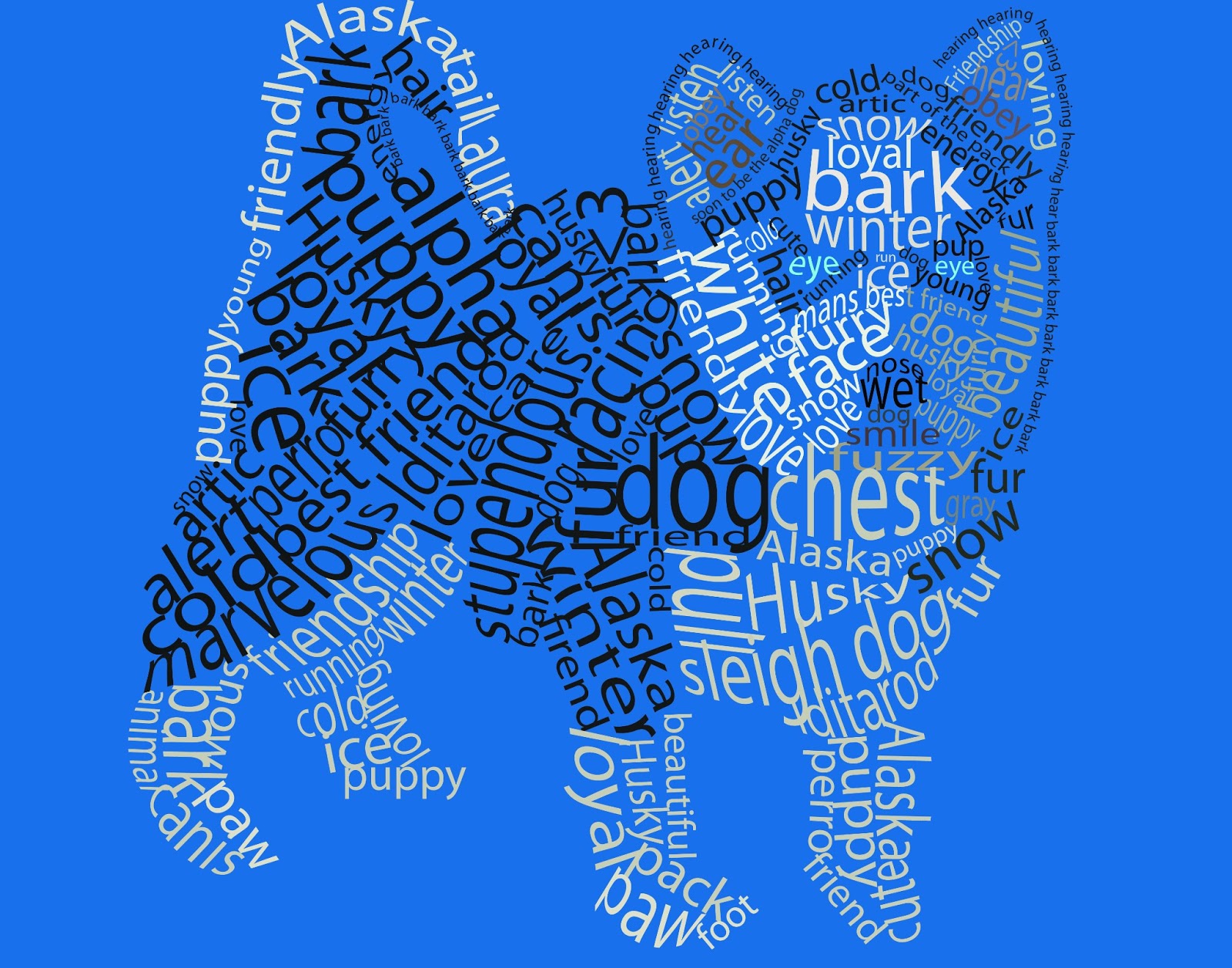 Digital Art Education: 2013 Calligrams