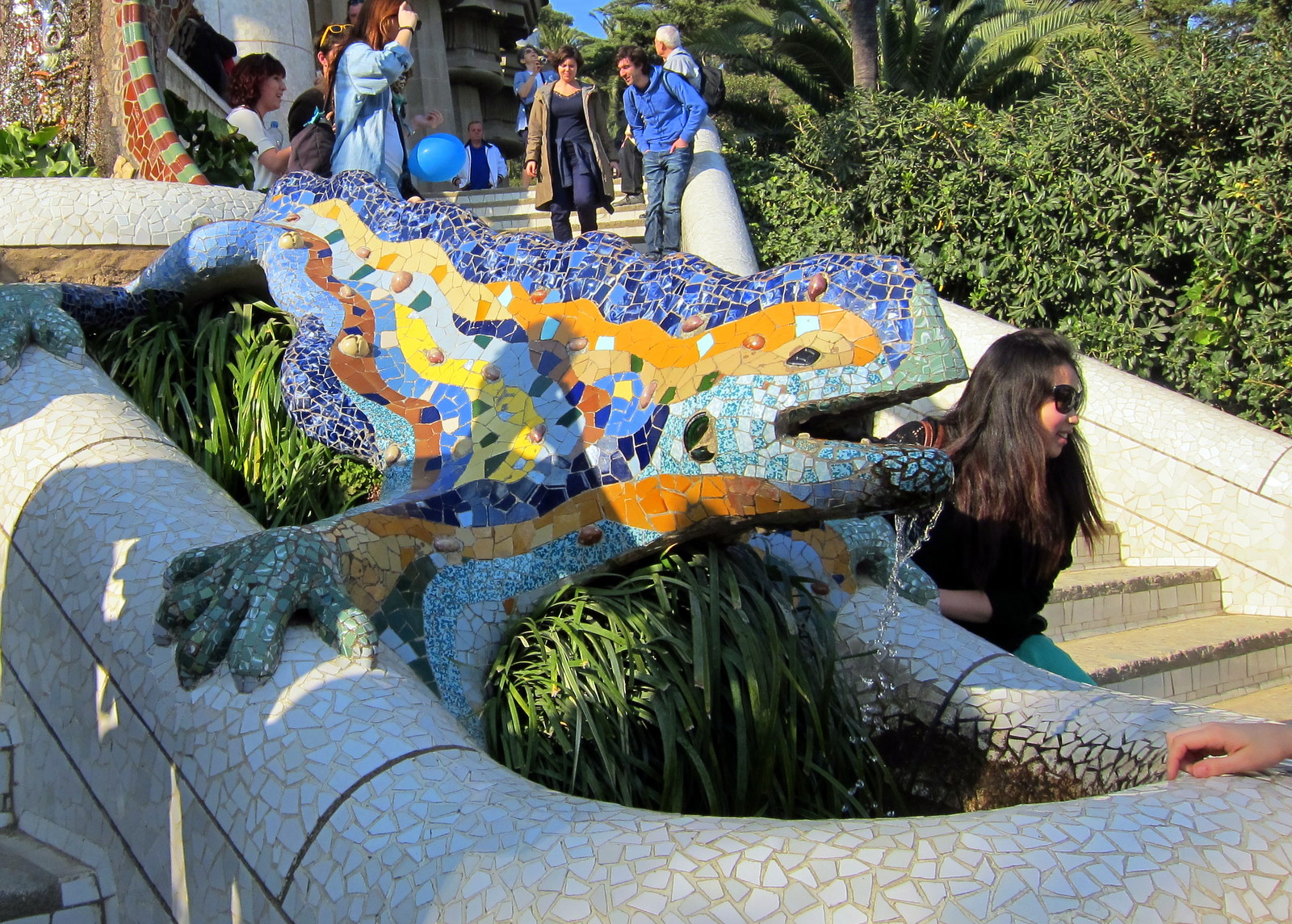 Jib jab with Tim: Parc Guell, Antonio Gaudi