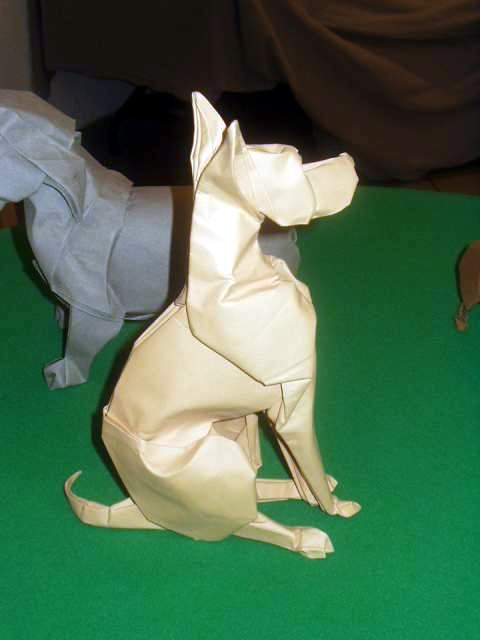 Have Paper, Will Travel: Eric Joisel's models of dogs