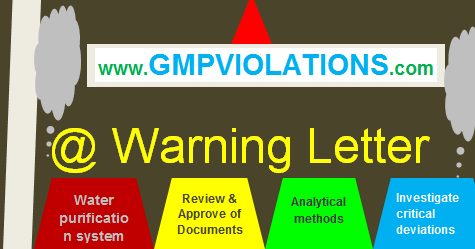 Failure to validate and monitor the water purification system to ensure ...