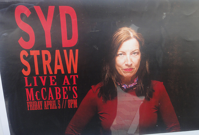 CONCERT OVERLOAD: Concert #669 - Syd Straw at McCabe's Guitar Shop ...