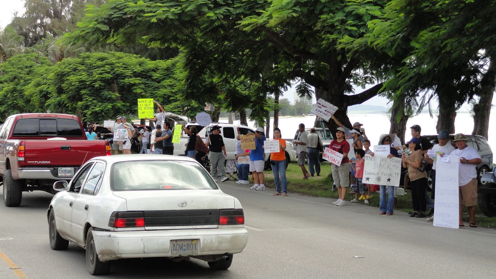 Unheard No More!: Demonstrations For and Against Fitial's Impeachment