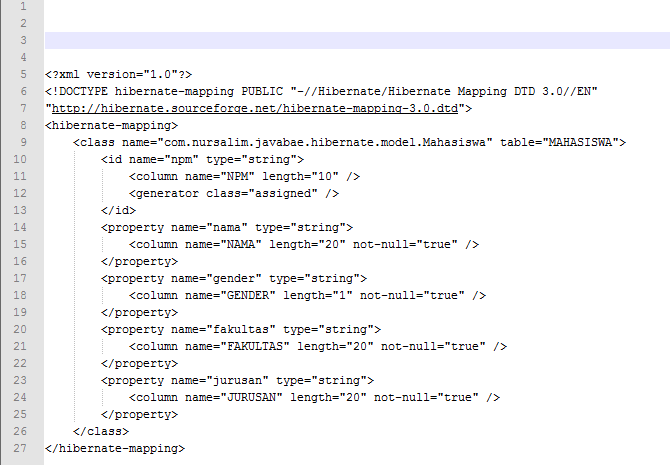 Hibernate Contoh Program Hibernate Oracle 11g Menggunakan Xml 6165