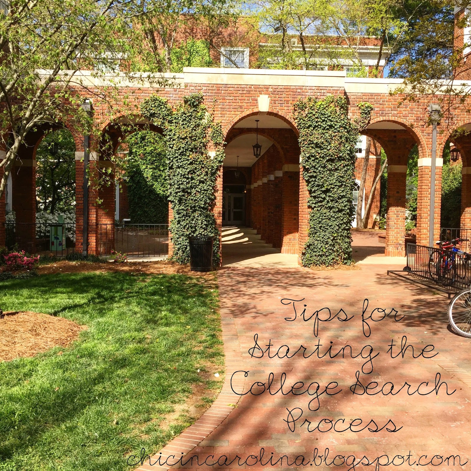 Chic in Carolina: Tips for Starting the College Search Process