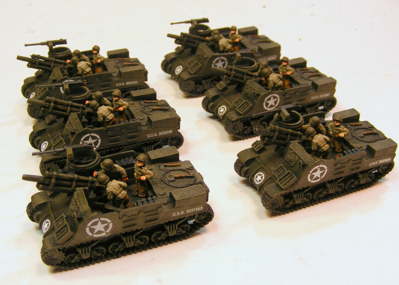 Evil Bob's Miniature Painting: 15mm WWII Americans for Flames of War (FOW)