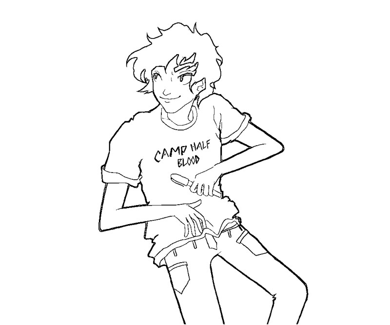 Annabeth Percy Jackson Coloring Pages Coloring Pages
