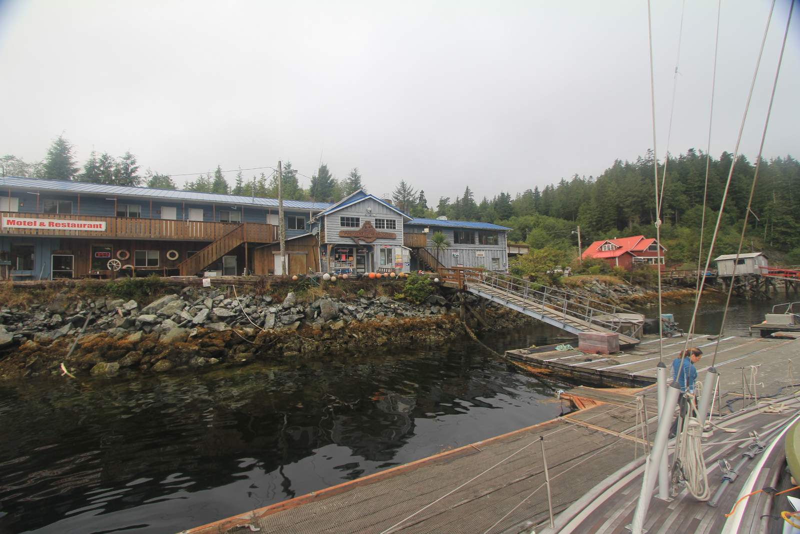 Sailing Sarita: Ewin Cove, Hot Springs Cove, Ahousat and Quait bay.