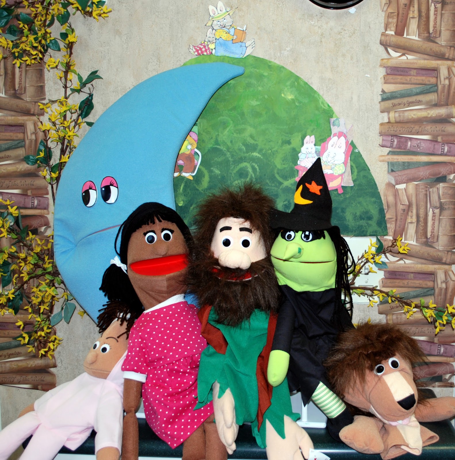 Laptime and Storytime: New Puppets