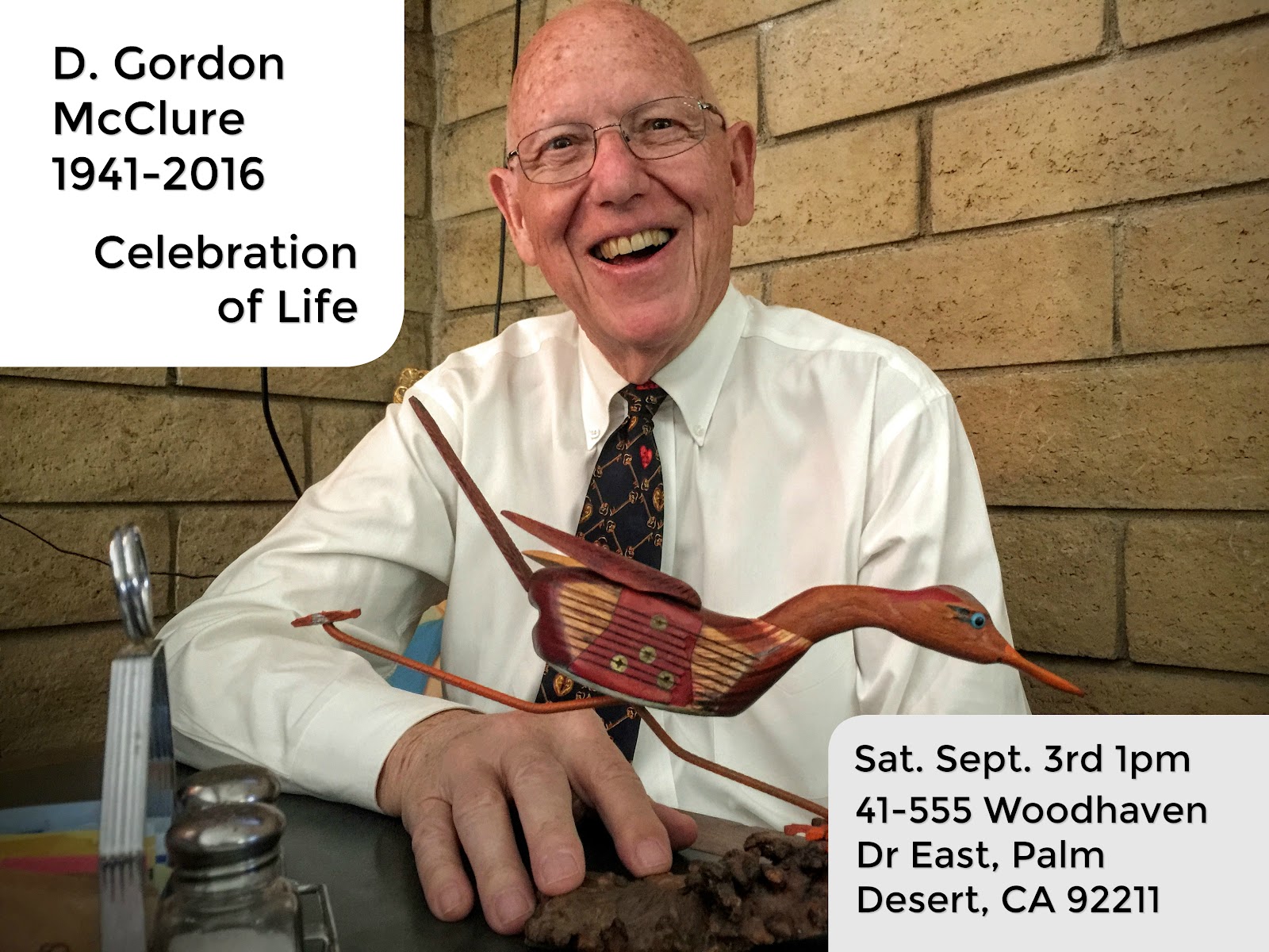 Sitting With My Dad David Gordon McClure Jr.