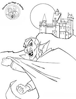 Blood Dripping Coloring Pages