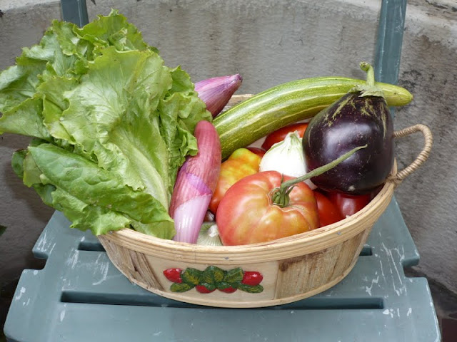 Un beau panier de légumes :) :)