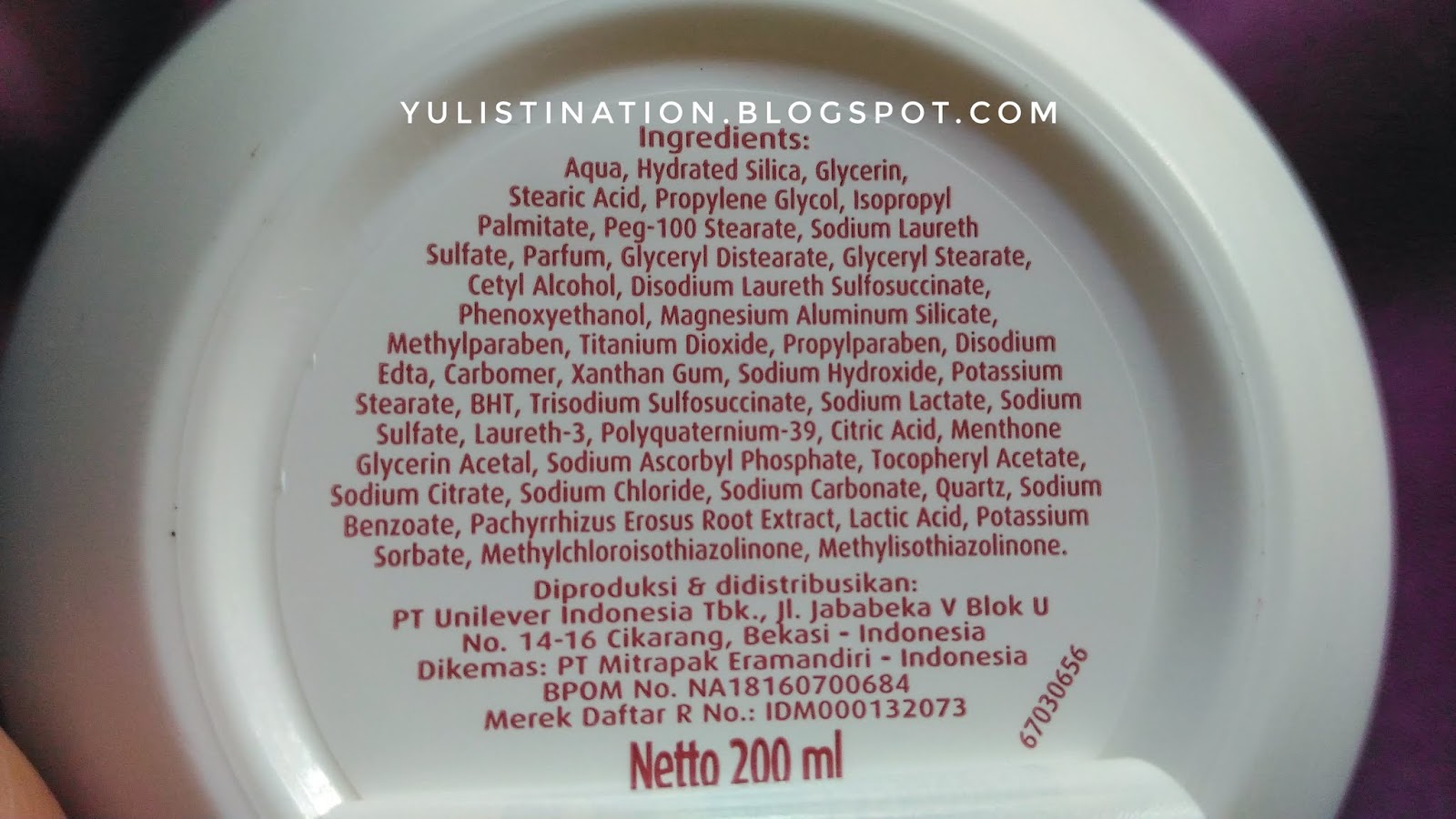 REVIEW : Citra Lulur Natural White Bengkoang Indonesia Body Scrub - The ...