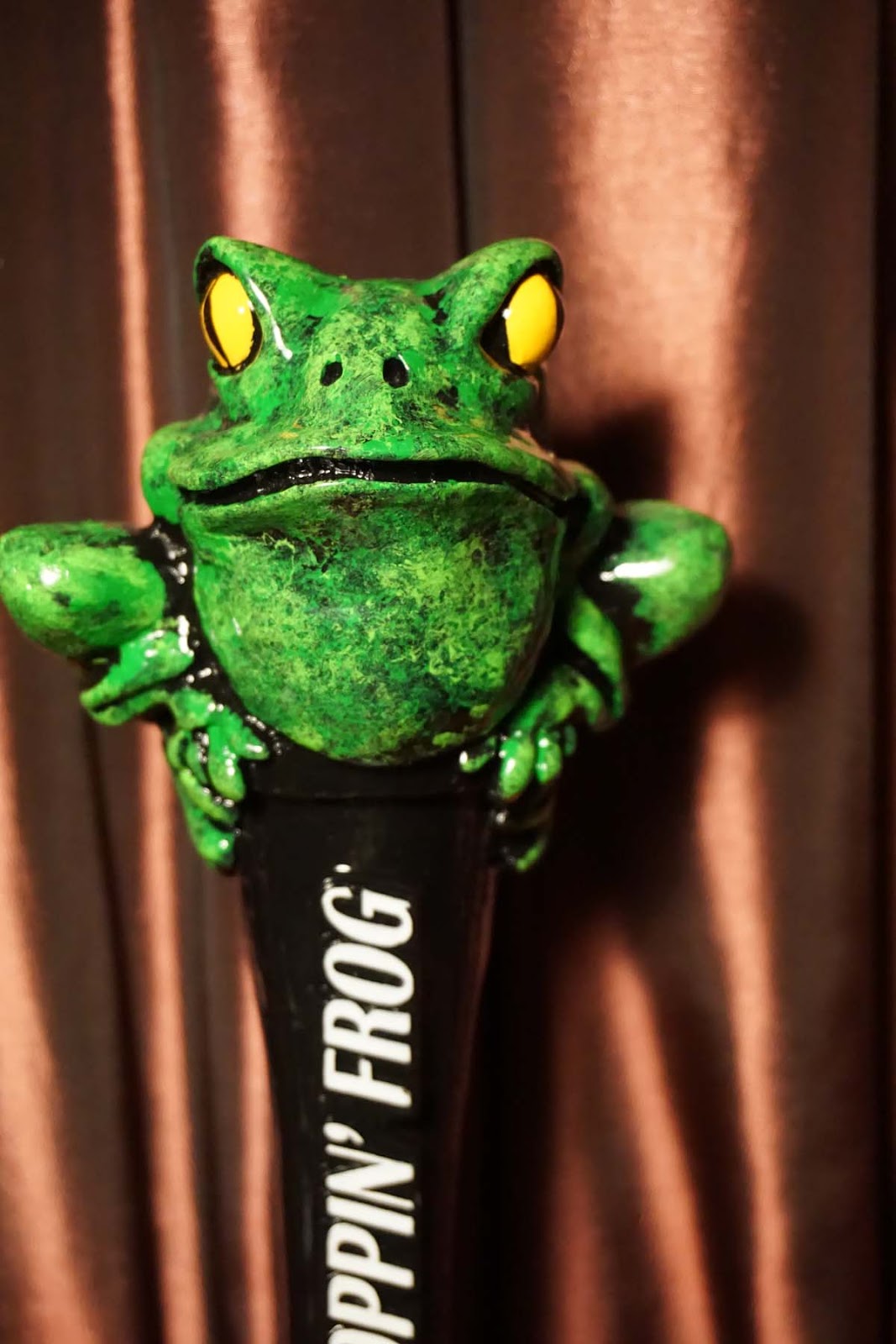 Tap Handle #514: Hoppin' Frog