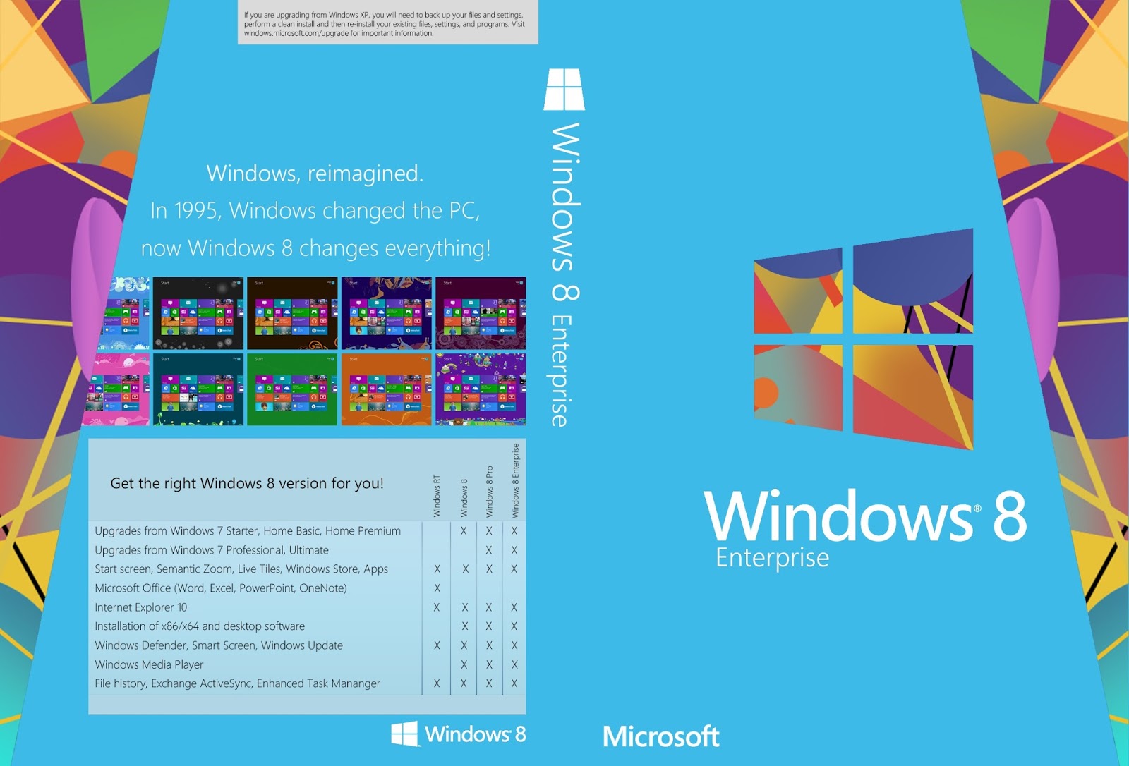 INFORMATION NOW: Windows 8 Enterprise 32 and 64 Bit Full version ...