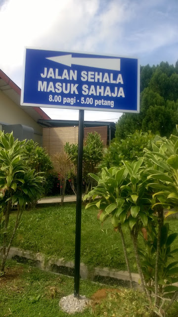 Yunis Khat: Pemasangan Papan Tanda Hospital Changkat Melintang