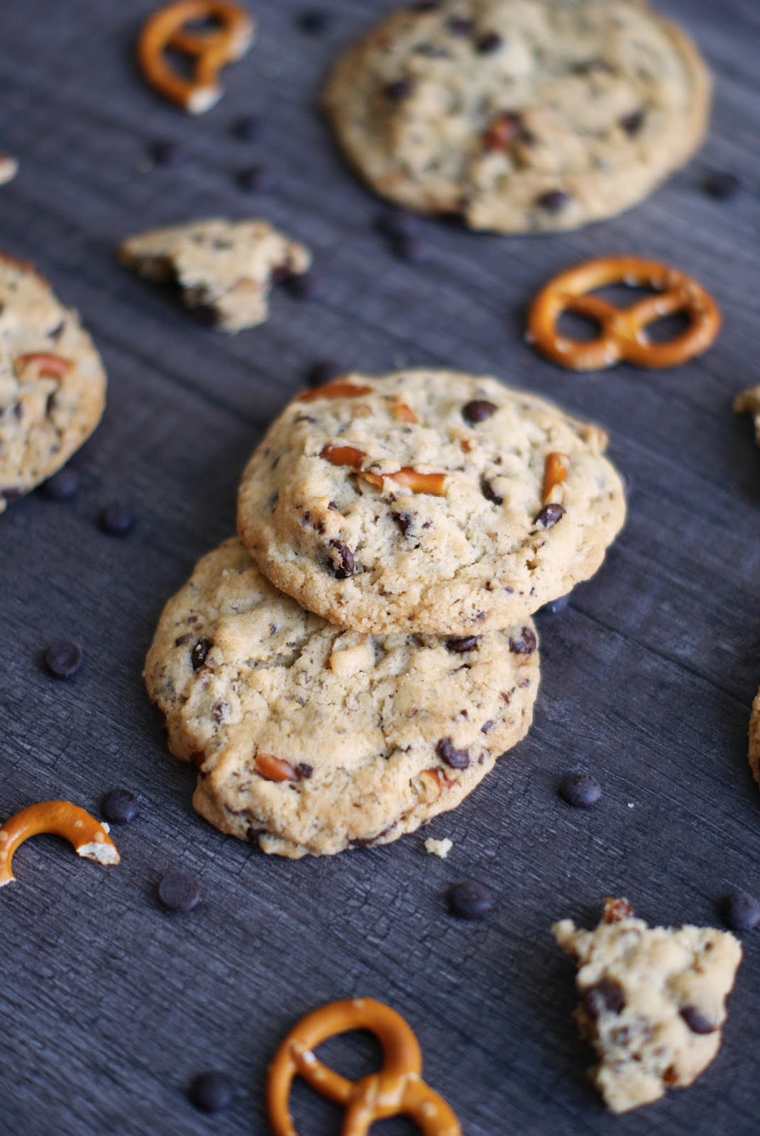 Totally Veg!: Chocolate Chip Brezel Cookies