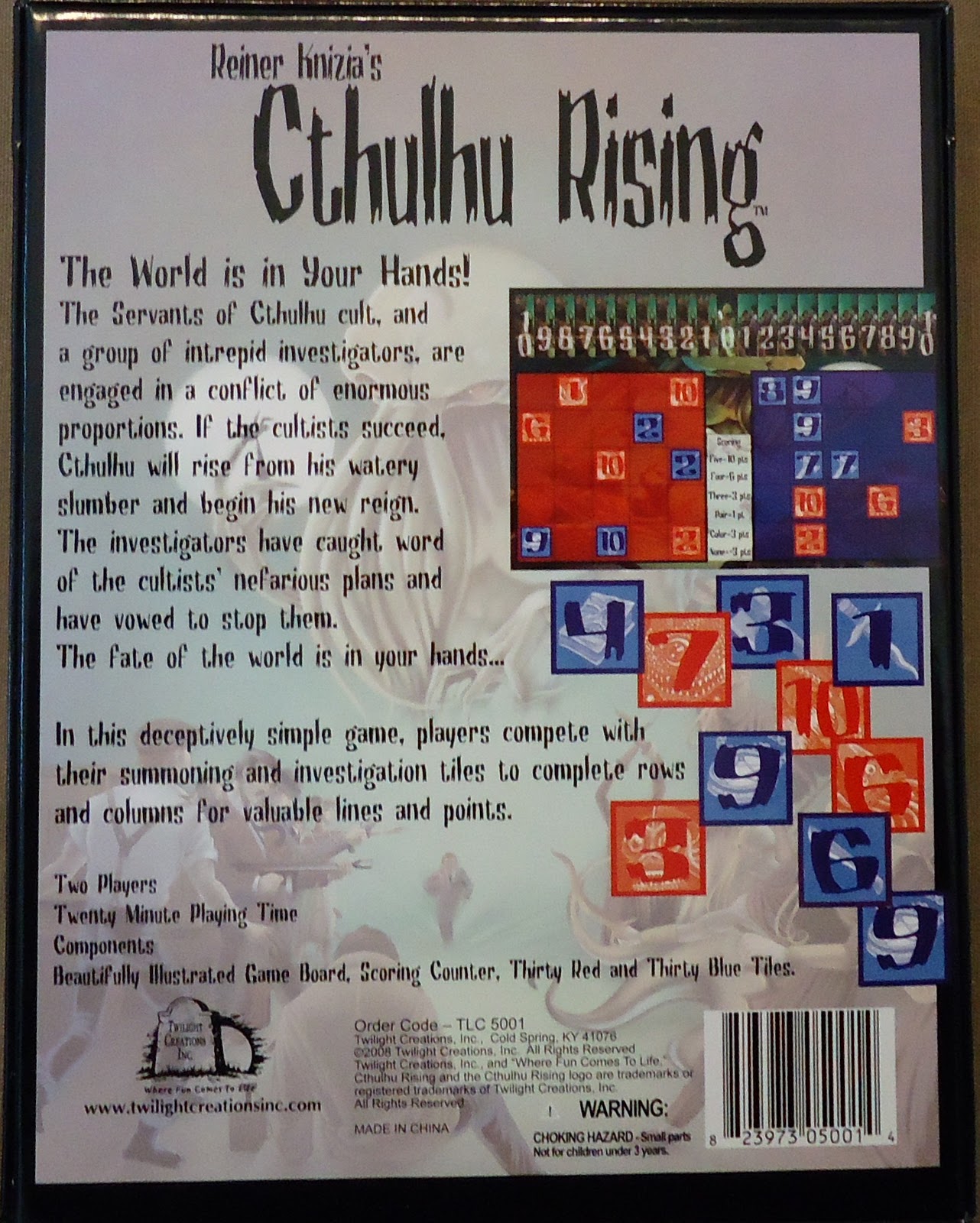 Susurros desde la Oscuridad: Cthulhu rising
