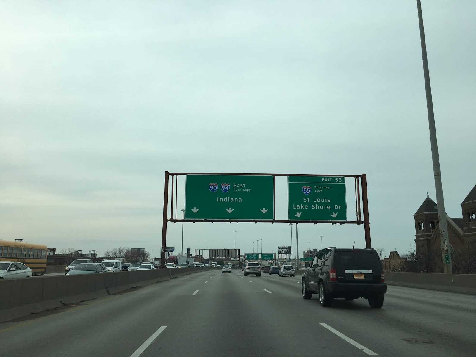 Dan Ryan Expressway (Interstate 90 and 94 in Chicago)