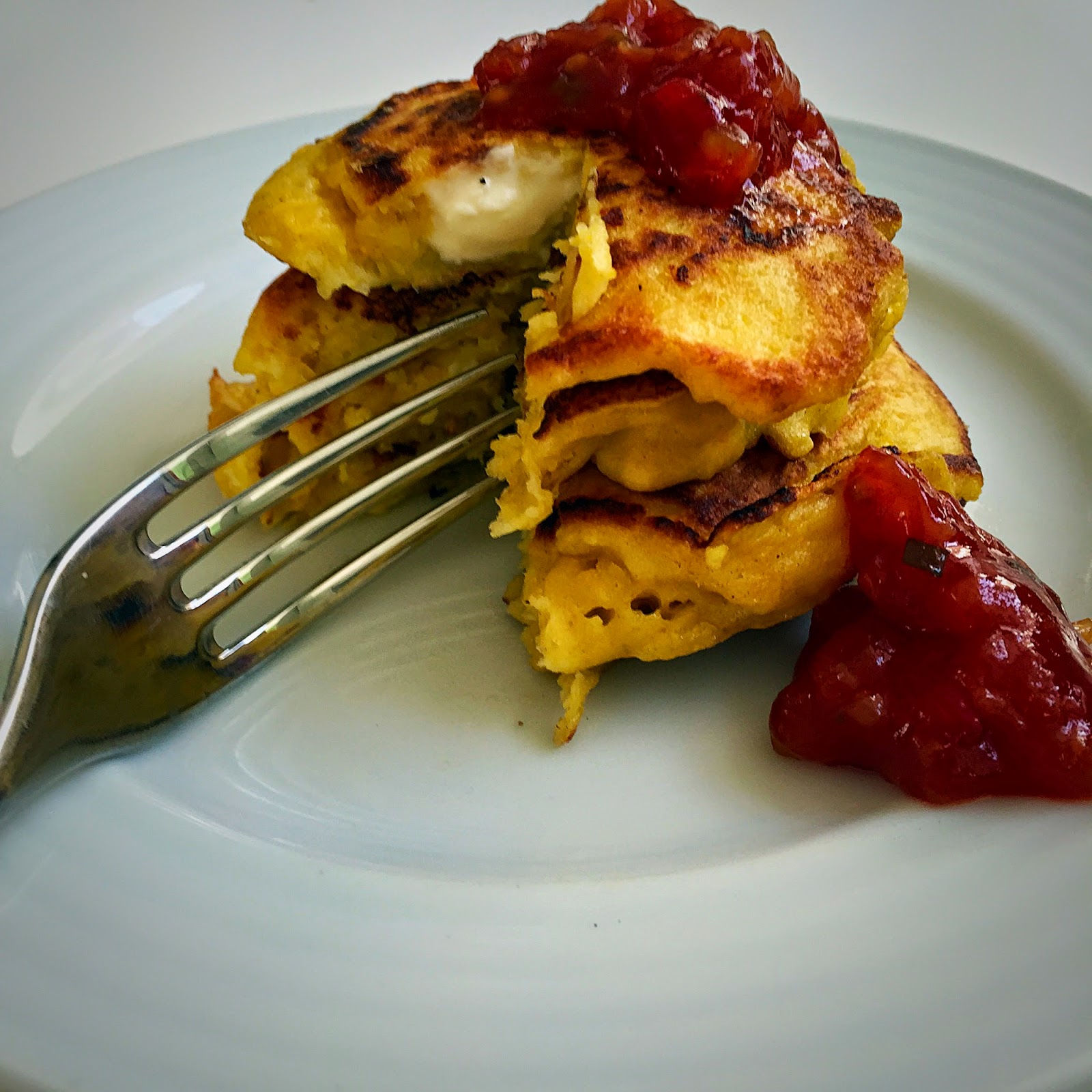 Corn & Cream Cheese Fritter Recipe - Eat.Love.Live