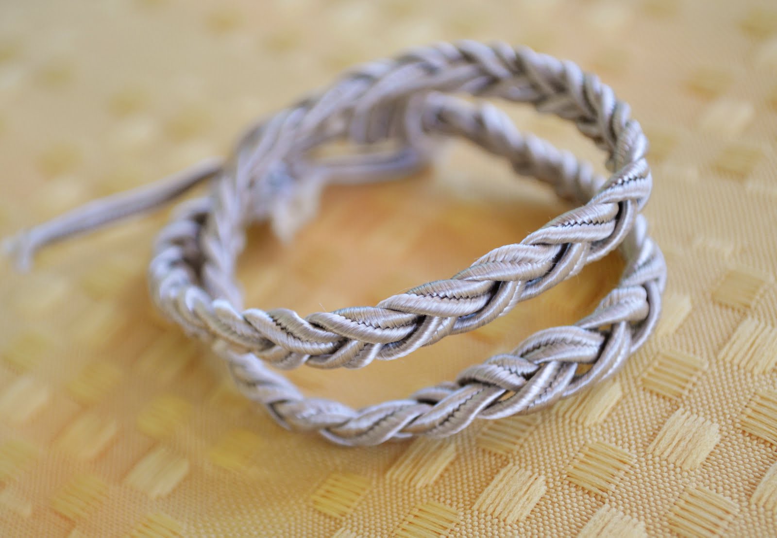 p.s.♡: diy: braided wrap bracelet