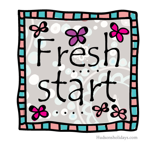 Hudson's Holidays - Designer Shirley Hudson: Fresh Start freebie!