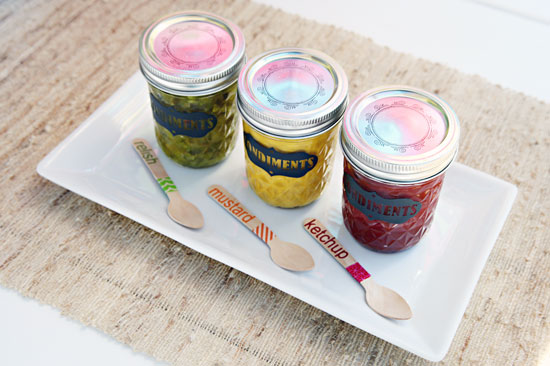 IHeart Organizing: Cute Condiment Jars, A Promo and a GIVEAWAY!