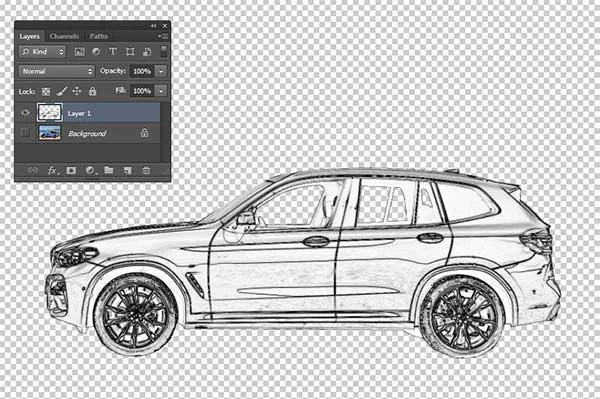 PhotoEffect: Create a Blueprint Effect in Photoshop