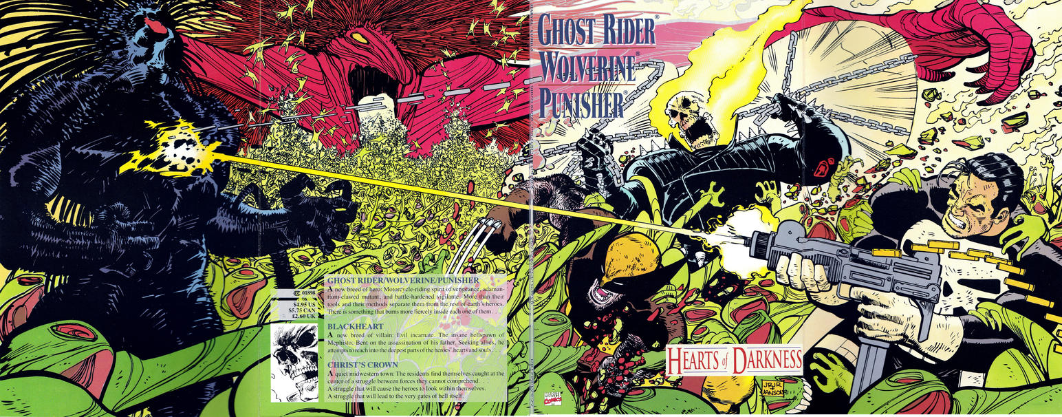 Ghost Rider Vs Blackheart Comics