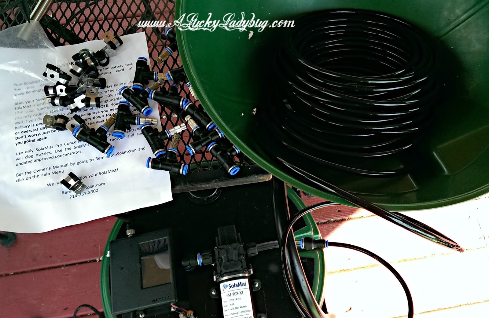 A Lucky Ladybug: SolaMist Mosquito and Insect Misting System from ...