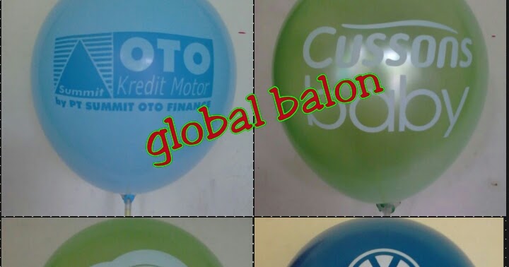 BALON PRINT: Balon Print OTO Kredit Motor, Balon Sablon Cussons baby ...