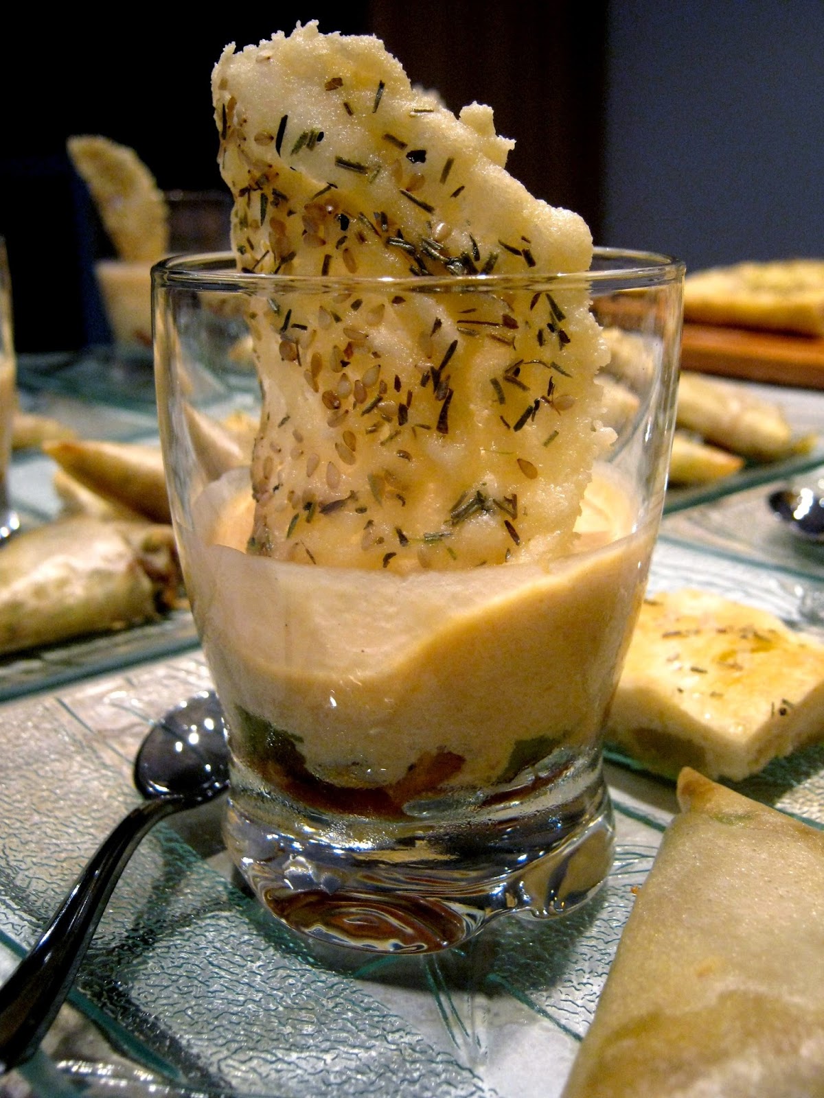In My's kitchen: Plein été - Mousse de tomate sur lit de poivron confit ...
