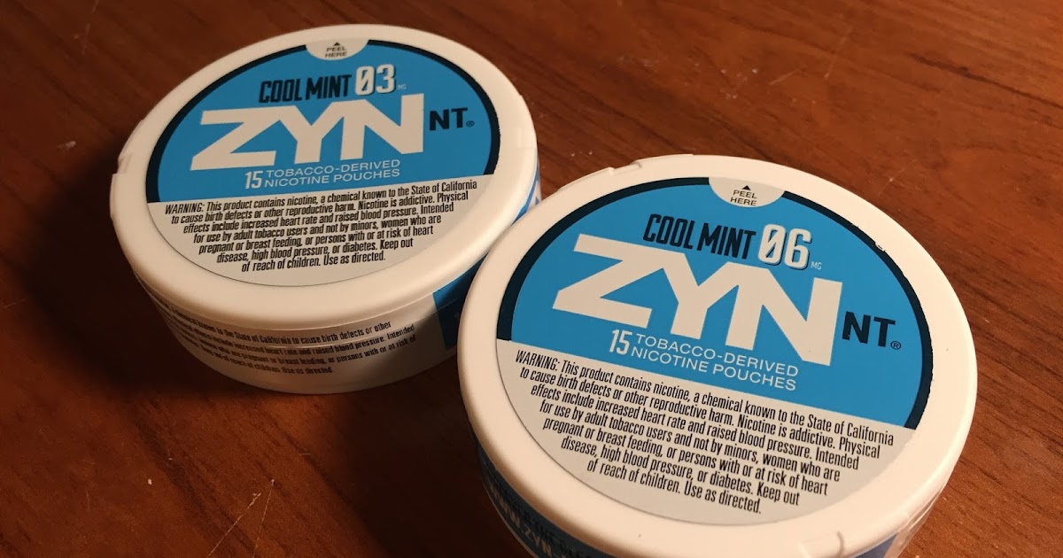 Zyn NT - Cool Mint (03 and 06) - Reviews. 12 July 2016.