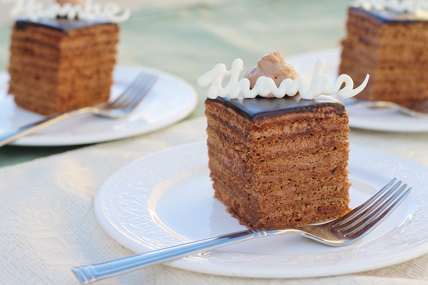 Step by Step Gourmet: Layered Truffle Cake