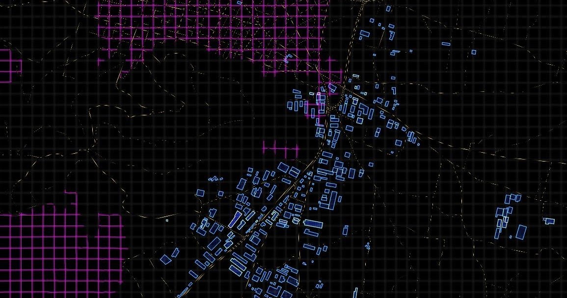 Ξωτικό: Sci-Fi χάρτες δείχνουν πως θα ήταν οι πόλεις στο Tron