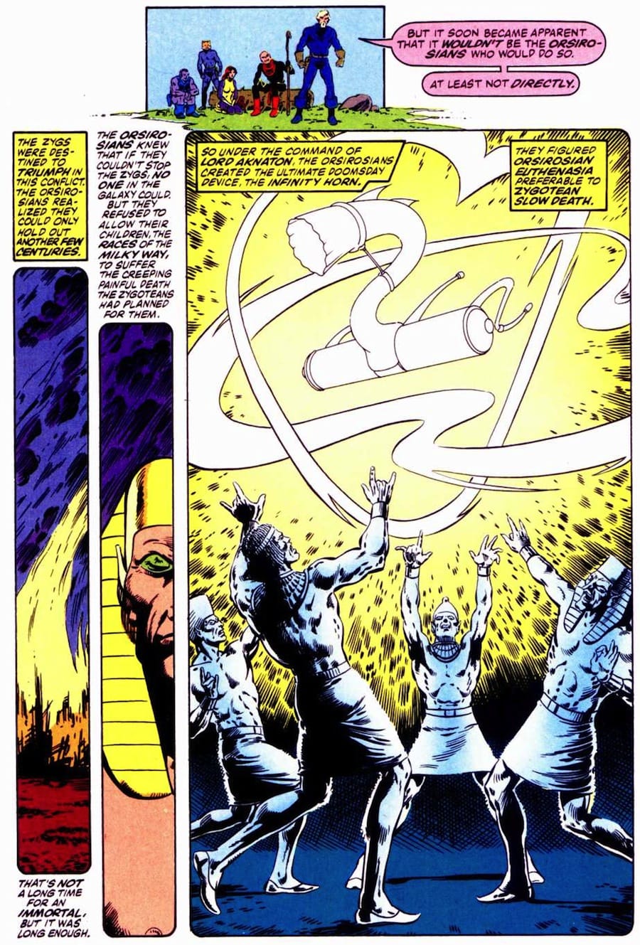 Dreadstar #8 - Jim Starlin art & cover - Pencil Ink