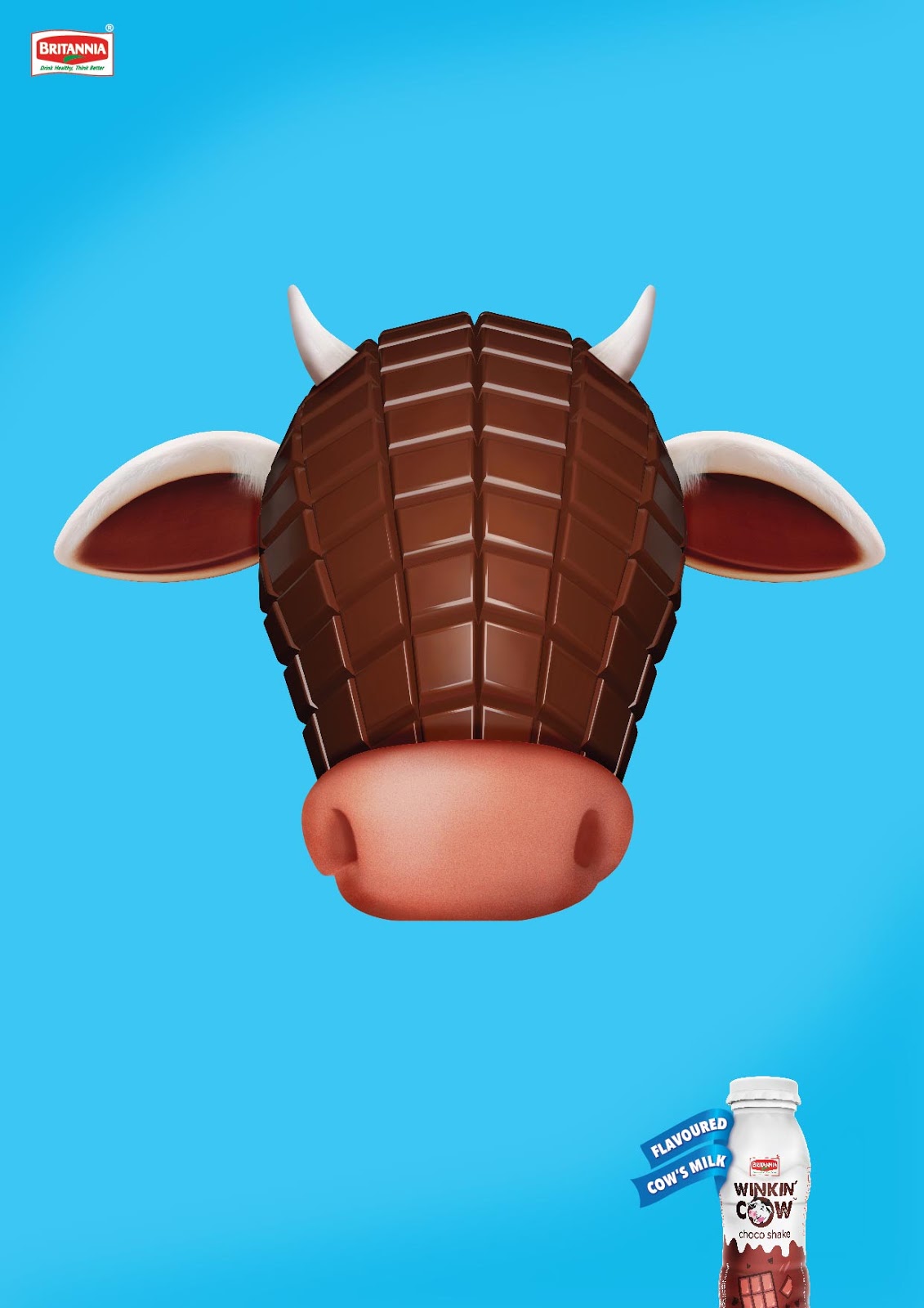 KARTHIK VENKATARAMAN'S WORK: Britannia Winking Cow Flavoured Milk