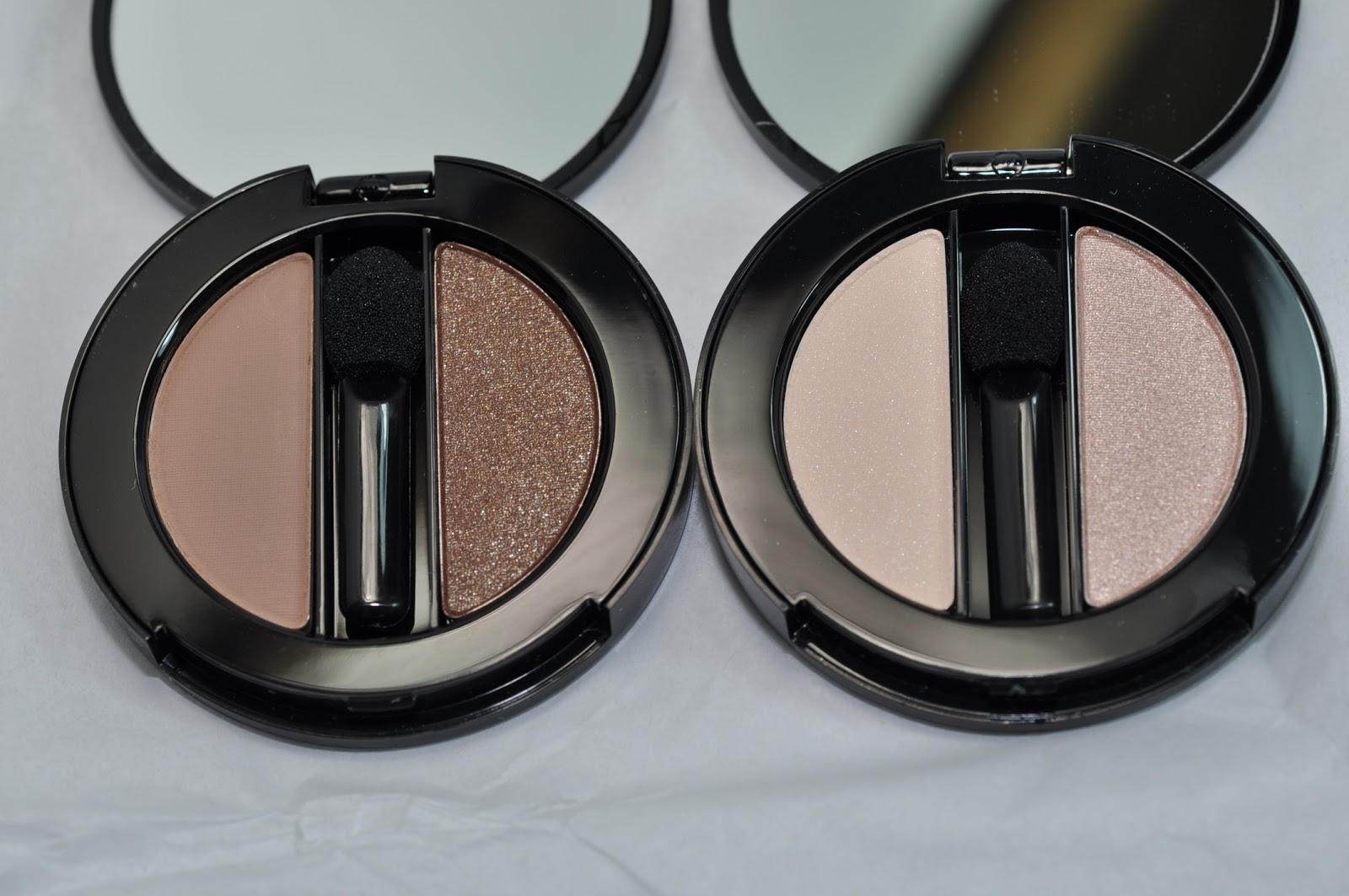 Simply Vera Wang Accent on Eyes Neutral and Smokey Plum Kits Swatches ...