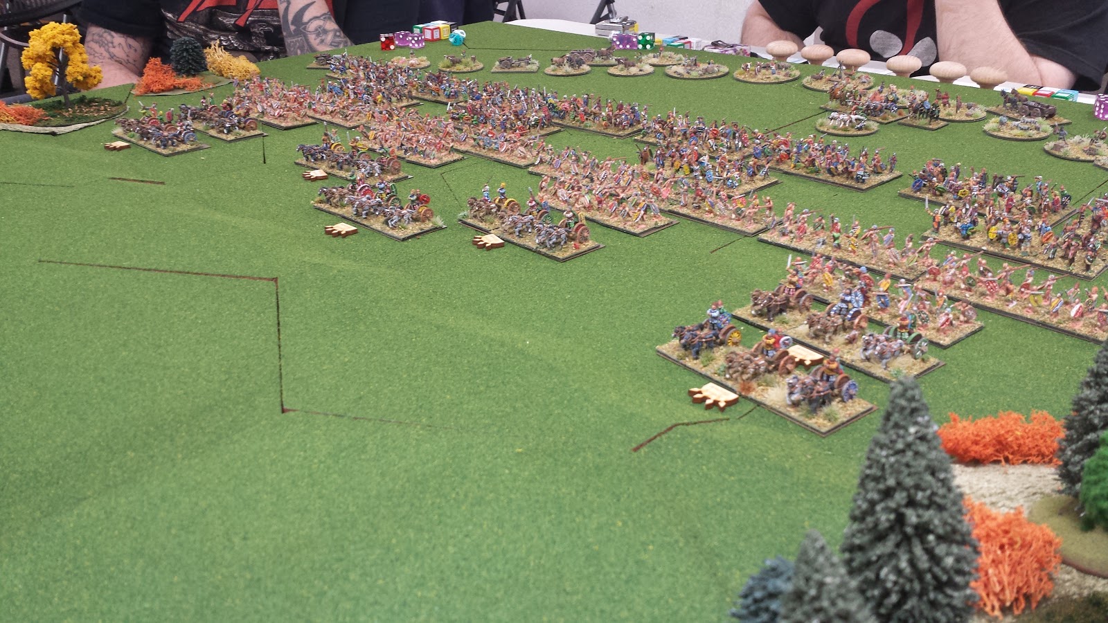 Saga of Leaves and Rain: Battle Report: Watling Street, and thoughts on ...