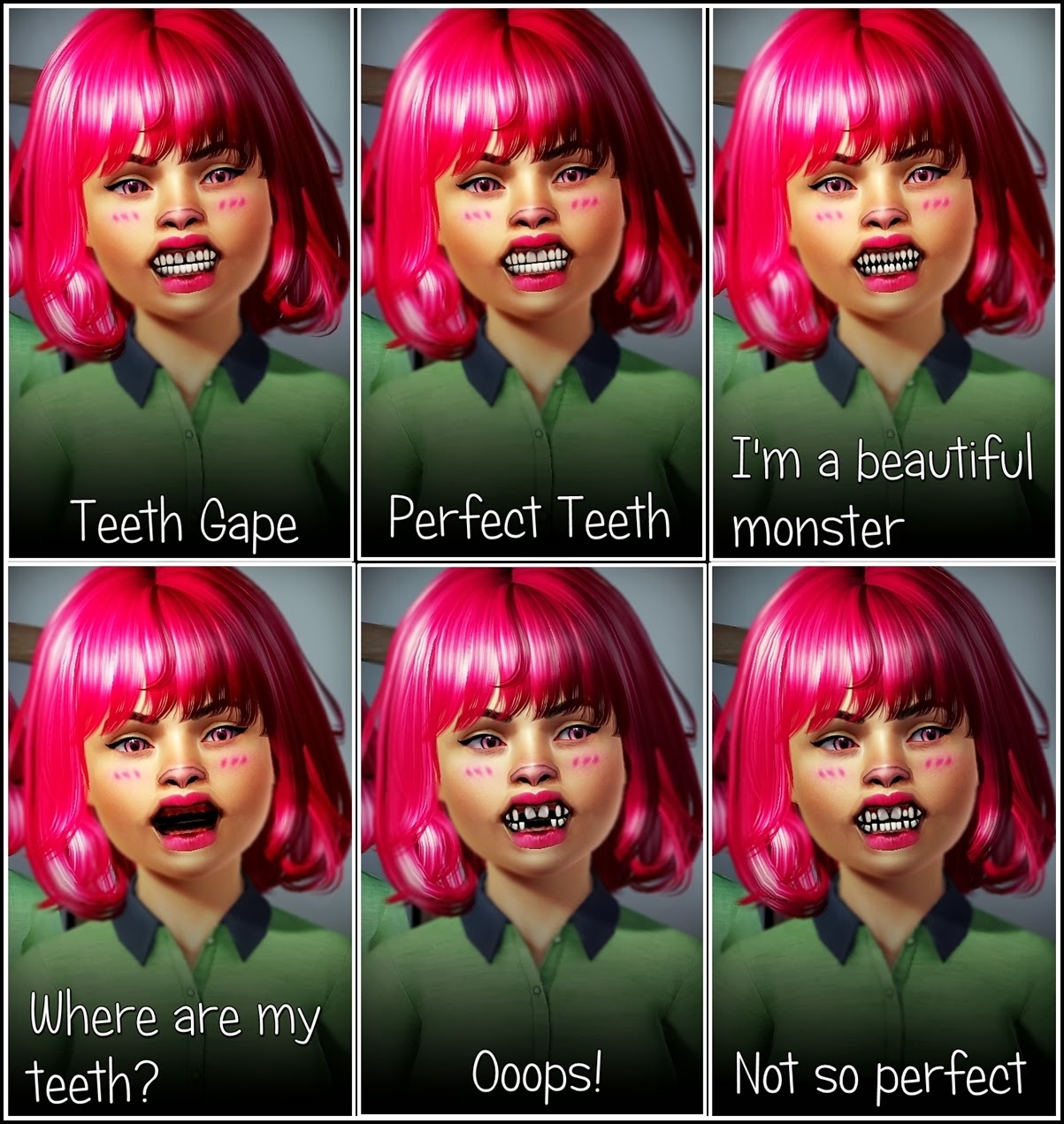 My Sims 3 Blog: Love My Smile Teeth by Moonskin93