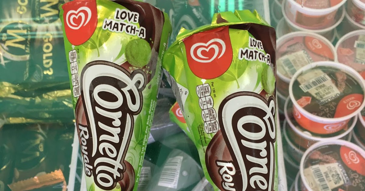 CORNETTO MATCHA GREEN TEA - Be Happy!