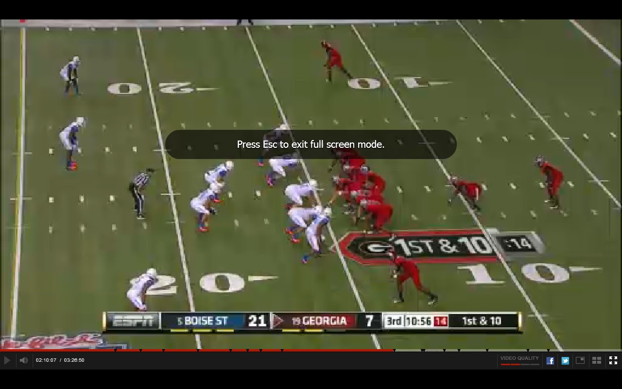 Dancing in the Endzone: What about blocking? Screenshots show ...