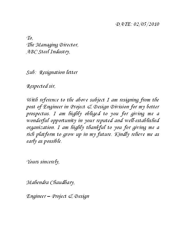 Fun Tips About Resignation Letter For Mechanical Engineer Sample Cv ...