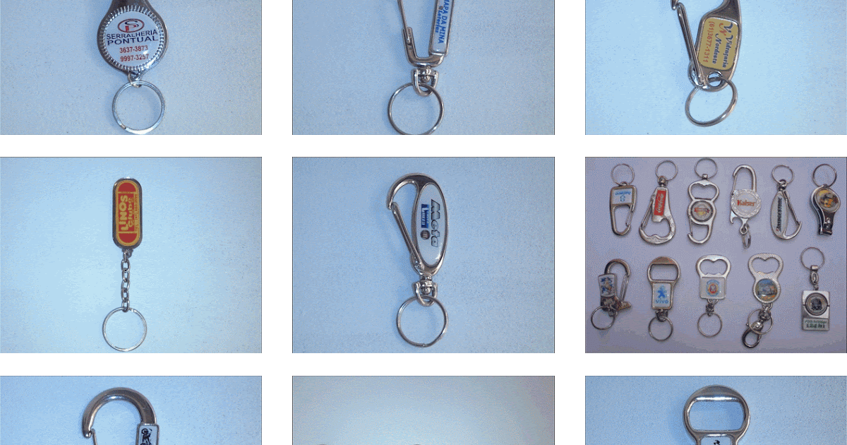 Alô Brindes Personalizados: Alô Brindes Brasília - DF - Chaveiros ...